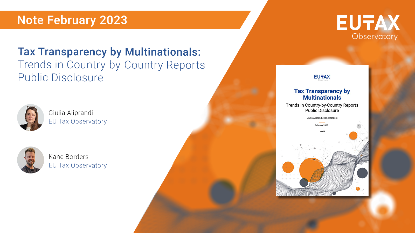 Tax Transparency by Multinationals: Trends in Country-by-Country ...