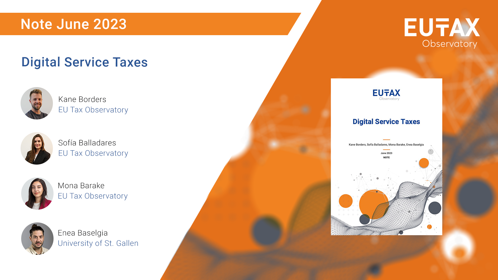Digital Service Taxes - Eutax